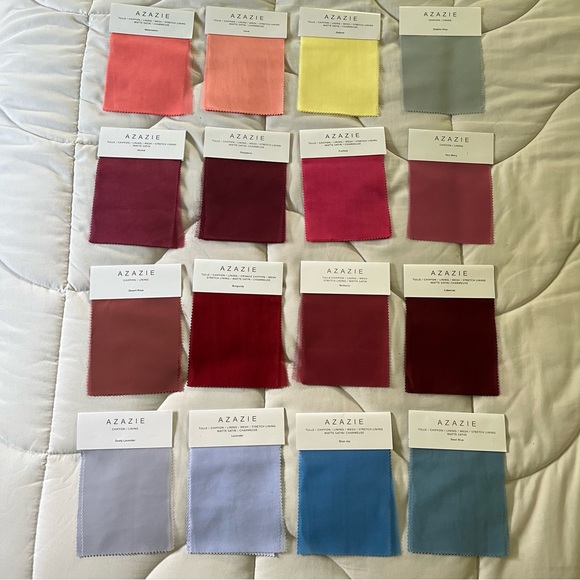 Azazie | Dresses | Azazie Swatches | Poshmark